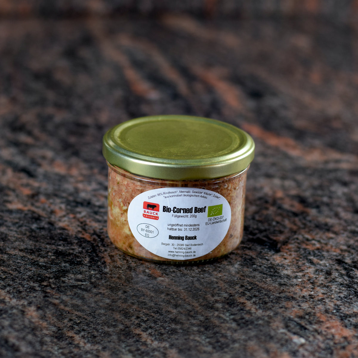 Organic corned beef – Henning Bauck - BioGut