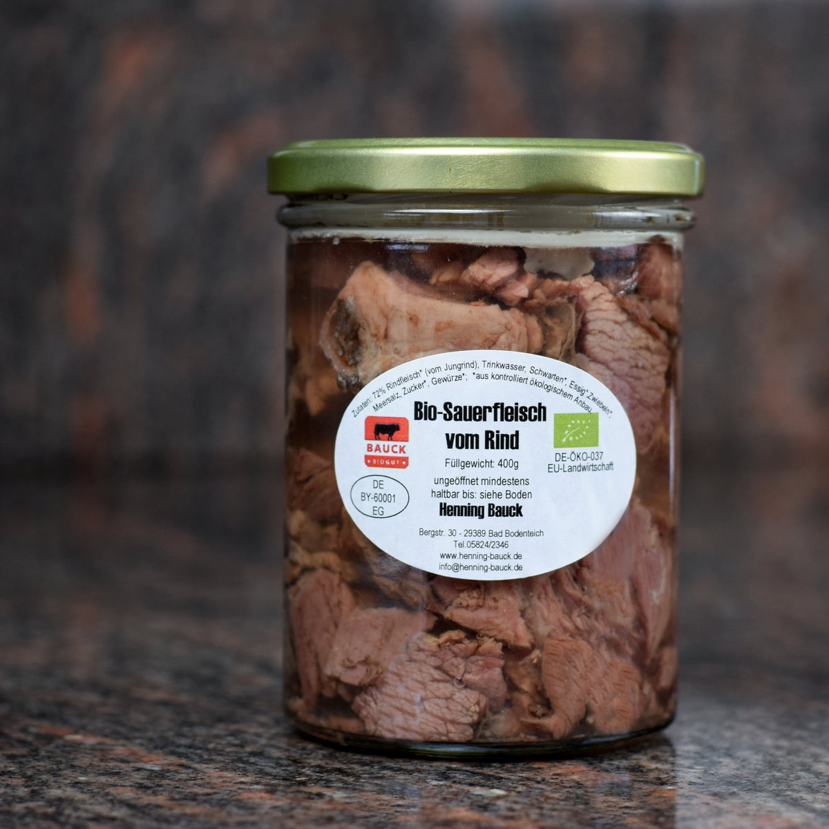 Organic sour meat from Angus beef – Henning Bauck - BioGut